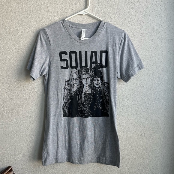 Bella Canvas | Tops | Hocus Pocus Sanderson Sisters Squad Tshirt | Poshmark
